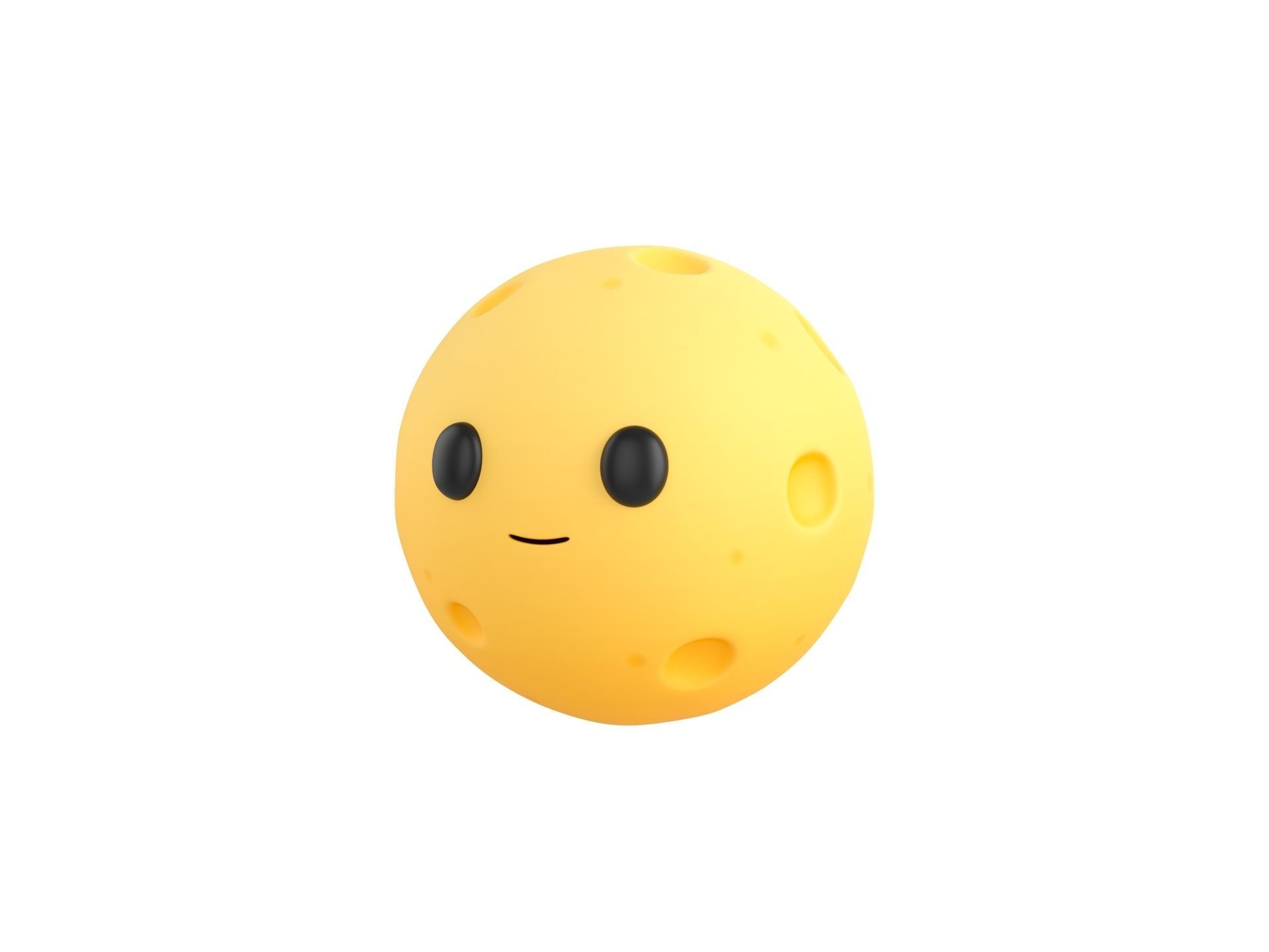 Character224 Moon 3D model | CGTrader