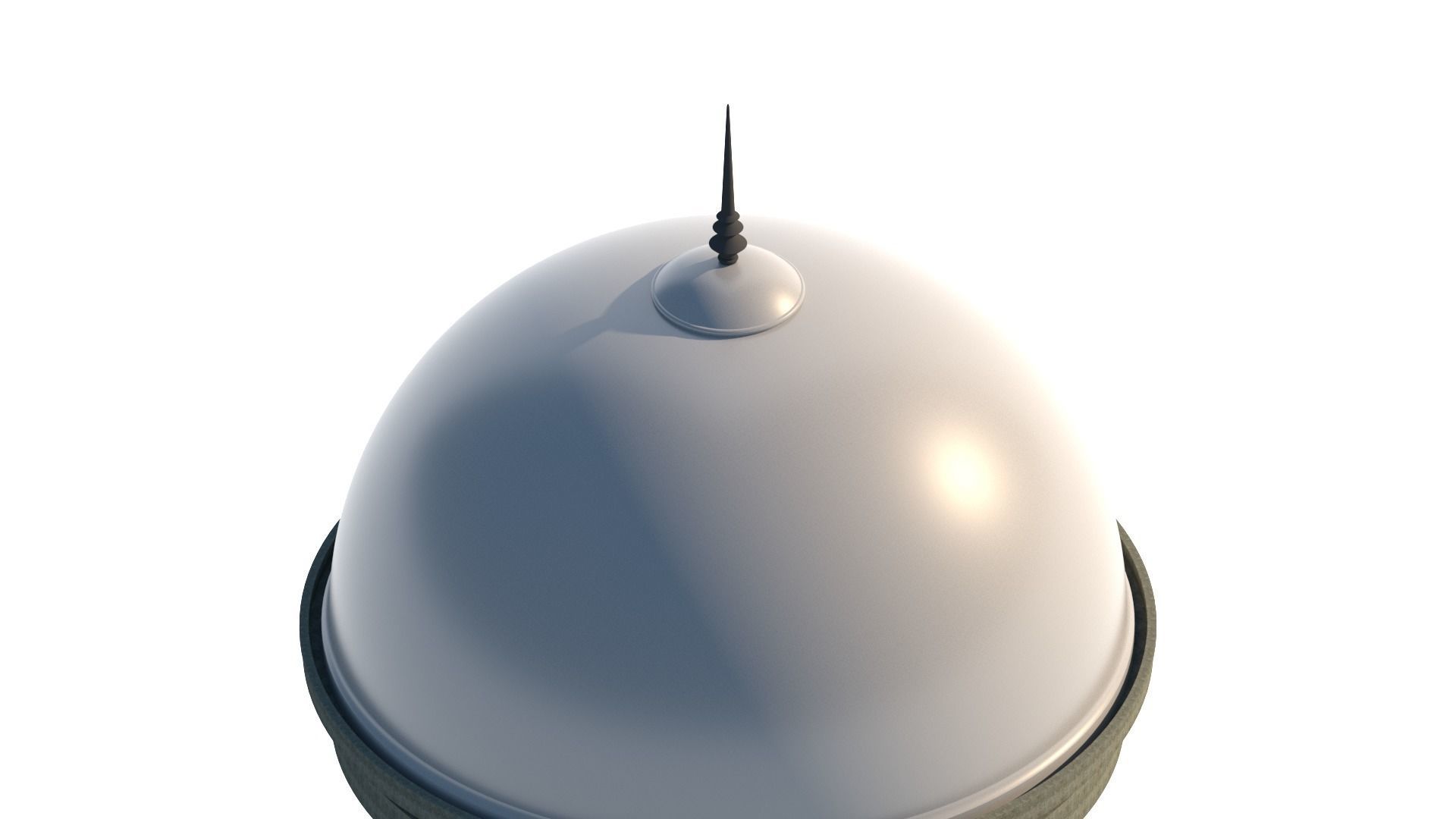 Mosque Dome 3D model 3D printable | CGTrader