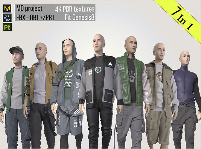 Cyberpunk Fashion Guy