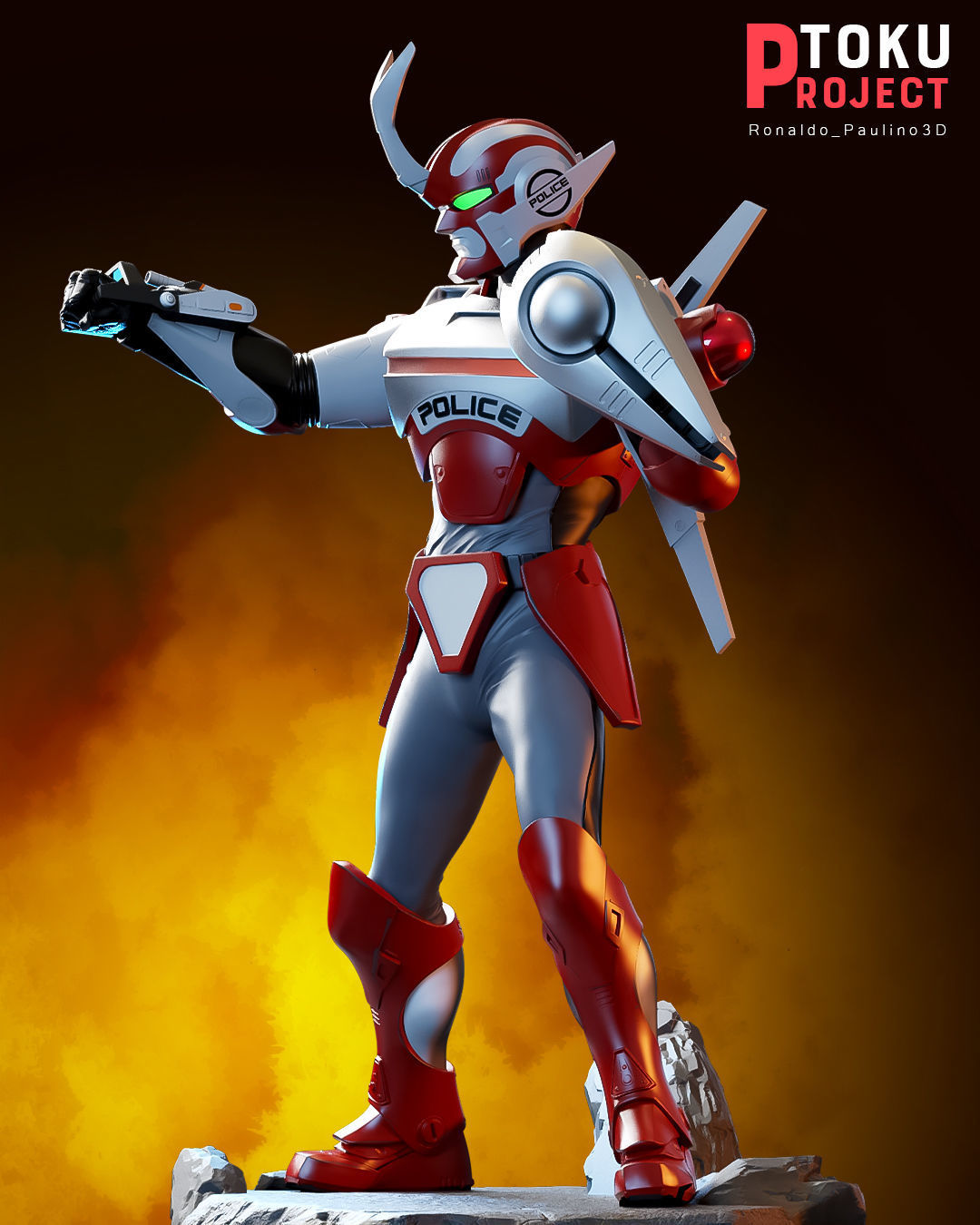 Cybercops Jupiter 3D model 3D printable | CGTrader