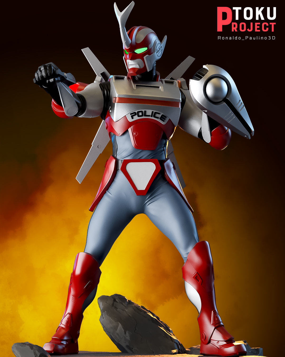 Cybercops Jupiter 3D model 3D printable | CGTrader