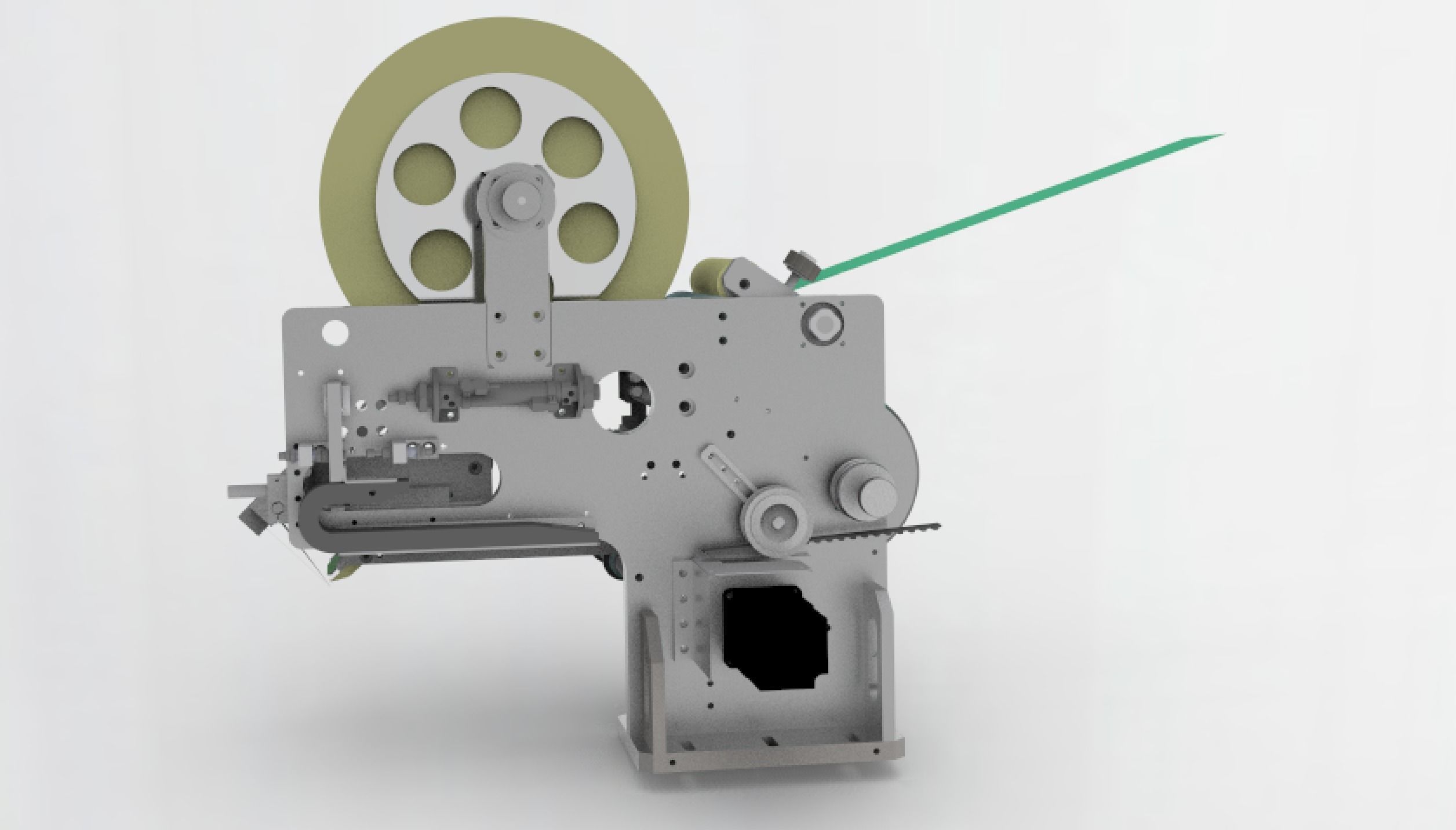 Tape laminating module 3D model | CGTrader