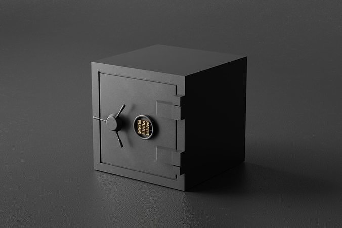 3D model Metal Safe VR / AR / low-poly | CGTrader