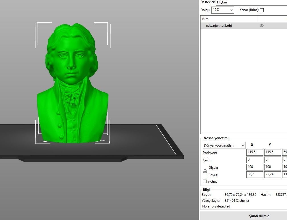 Edward Jenner 3D model 3D printable | CGTrader