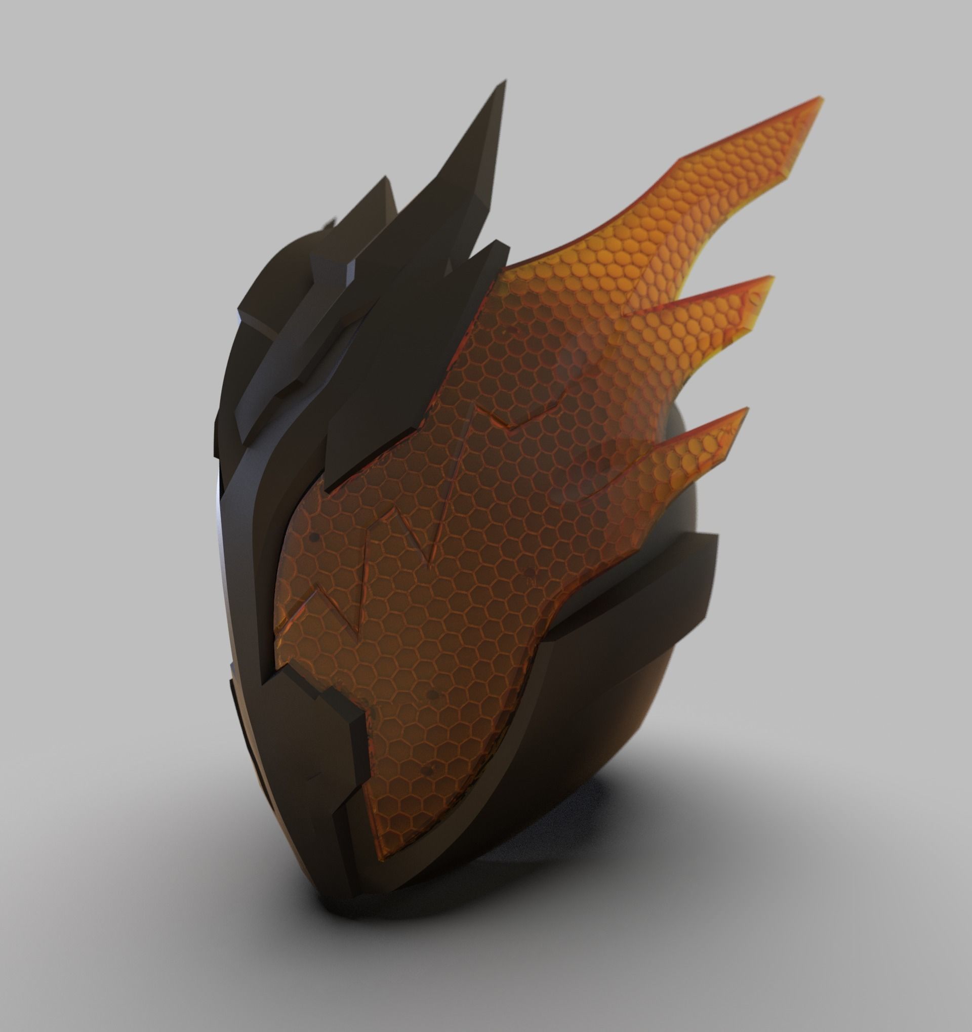 Kamen Rider Cross Z magma cosplay Helmet Tokusatsu 3D model 3D ...