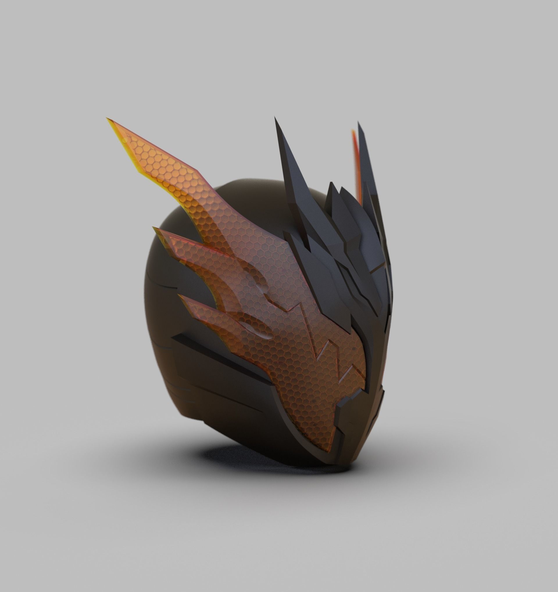 Kamen Rider Cross Z magma cosplay Helmet Tokusatsu 3D model 3D ...