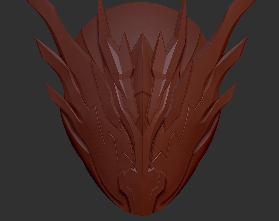 Kamen Rider Cross Z magma cosplay Helmet Tokusatsu 3D model 3D ...