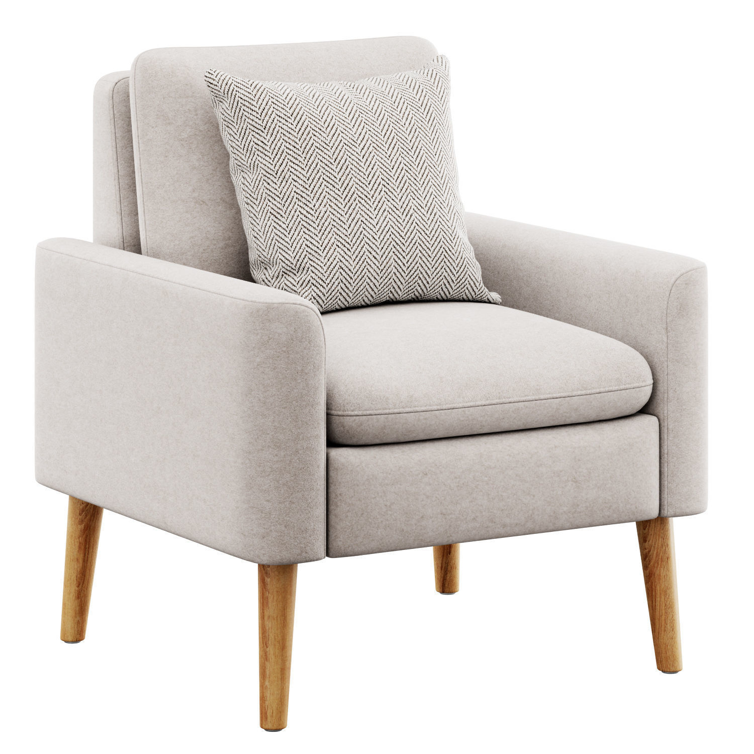 Cristyle armchair by George Oliver 3D model animated | CGTrader