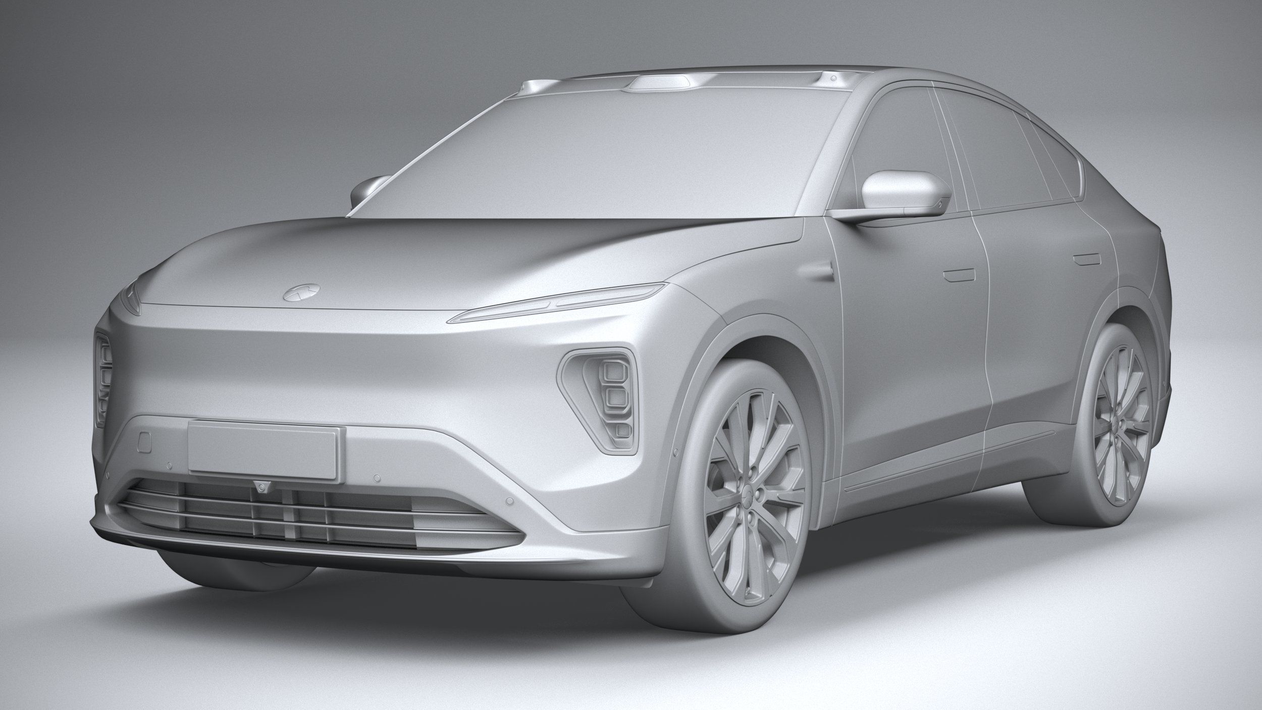 NIO EC7 2023 3D model | CGTrader