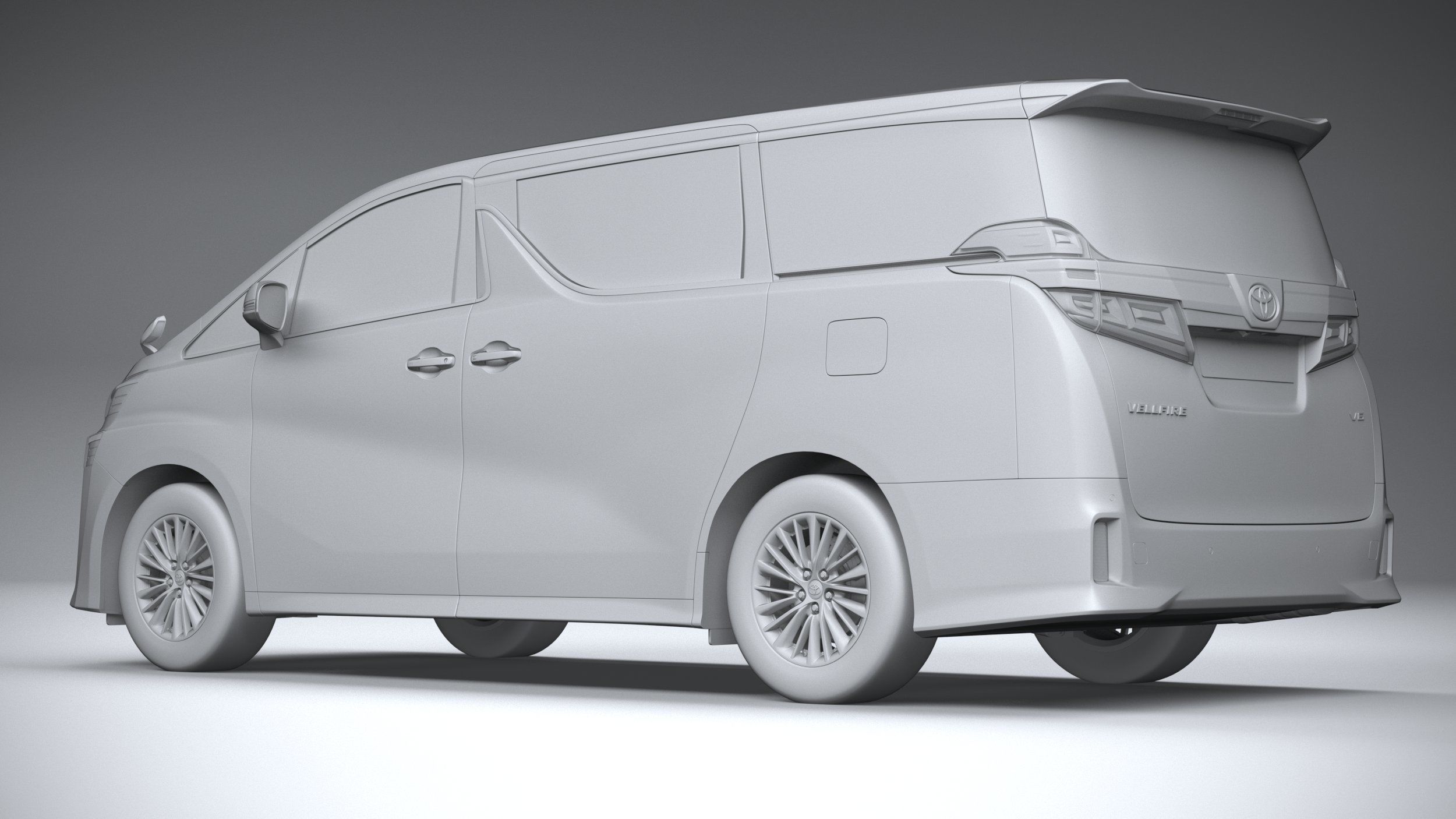 Toyota Vellfire 2023 3D model | CGTrader