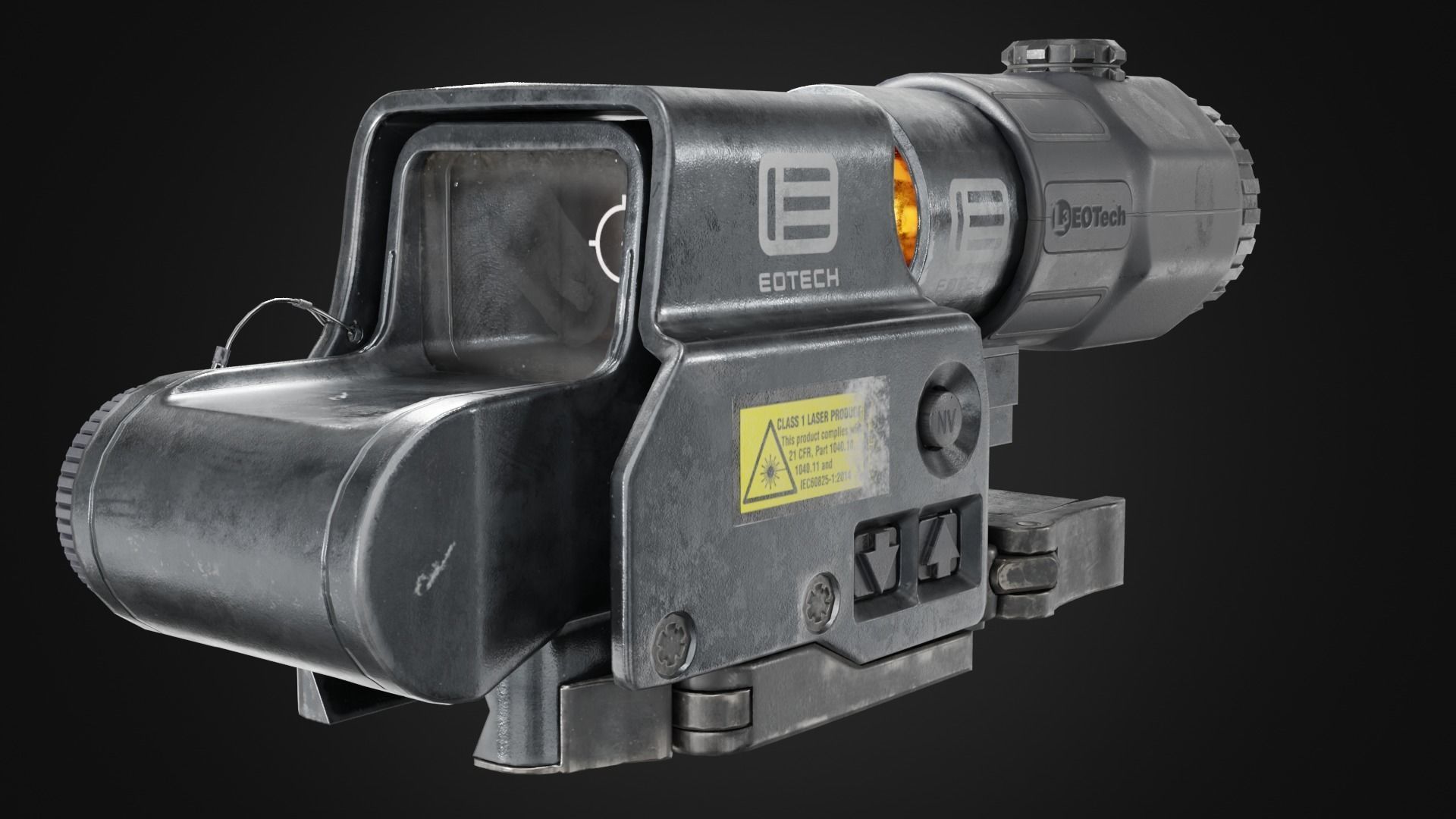 3D model EOTech EXPS3 HWS VR / AR / low-poly | CGTrader