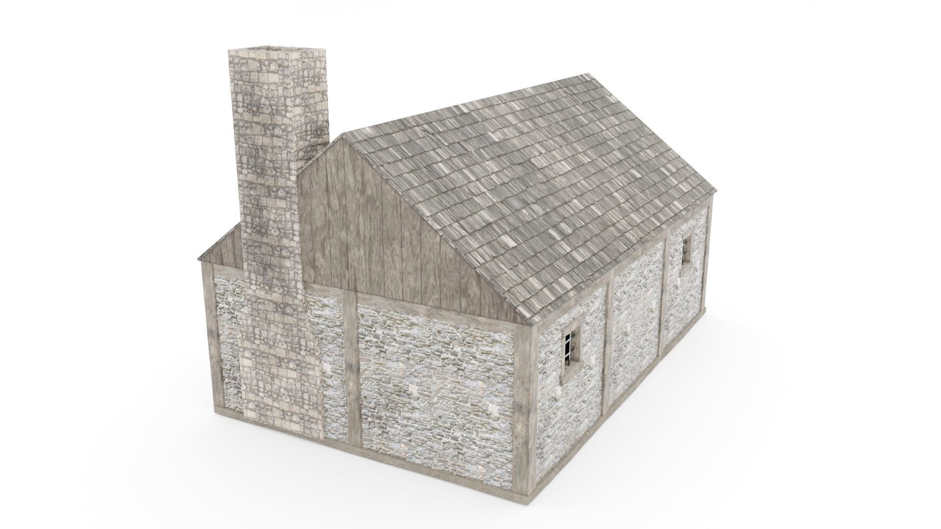 Medieval Armory and Smithy Building 3D model | CGTrader