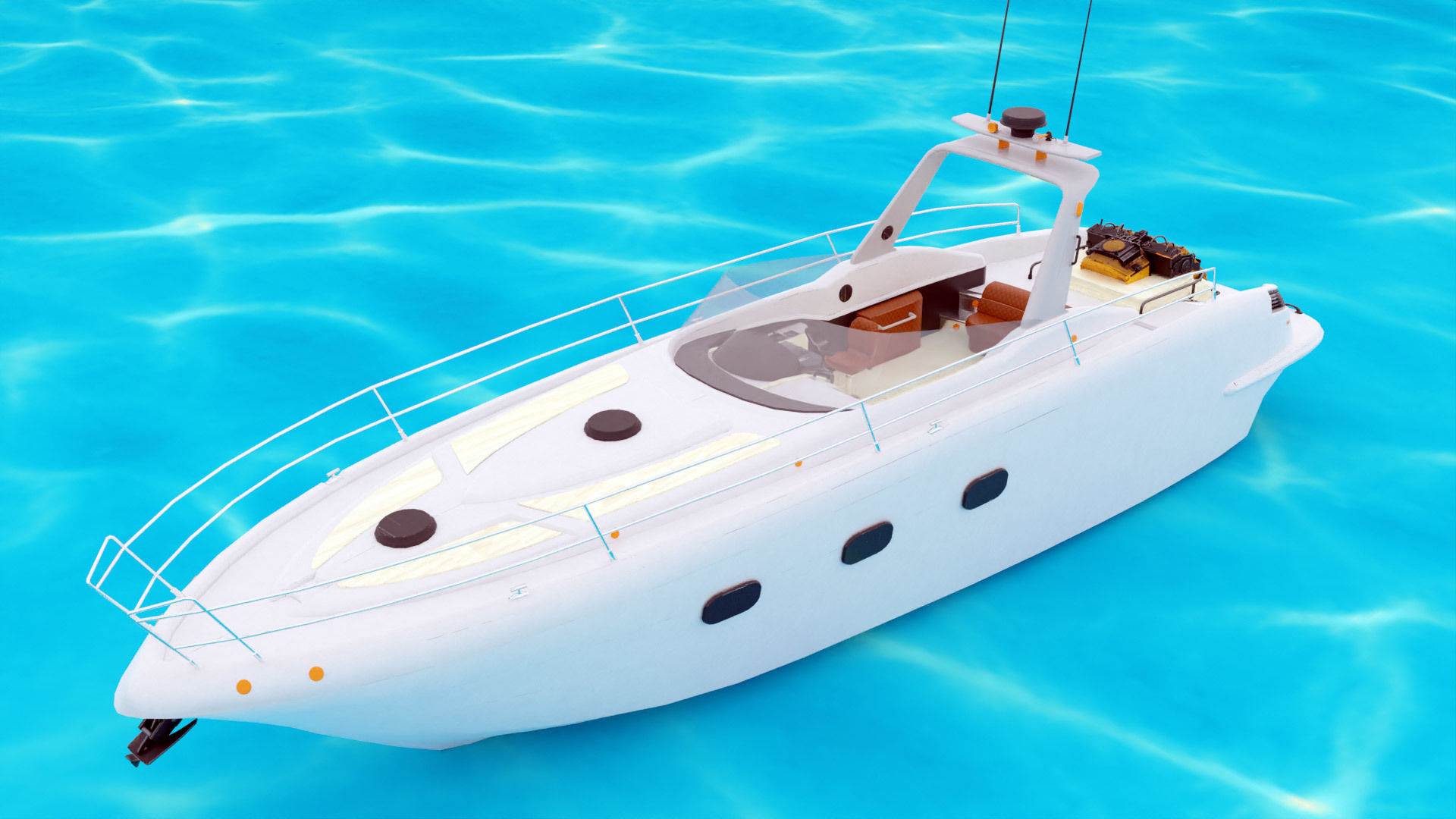 3D model 3D Stylized Boat VR / AR / low-poly | CGTrader