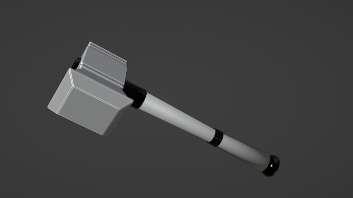 3D model 3D Hamer Fantasy VR / AR / low-poly | CGTrader