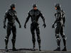 3D model Black Bolt VR / AR / low-poly rigged | CGTrader