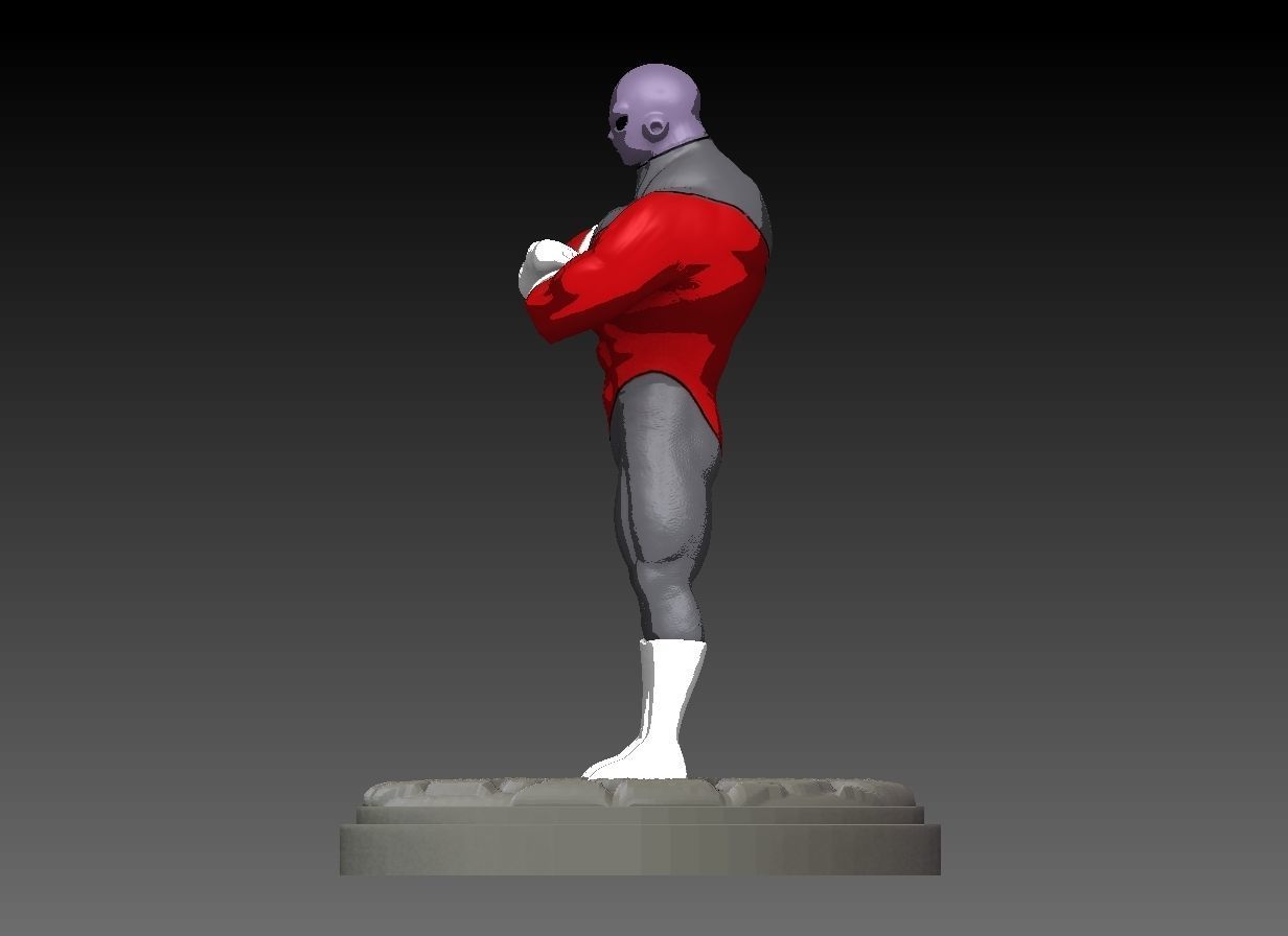 Jiren from Dragon Ball Super 3D print model 3D model 3D printable ...
