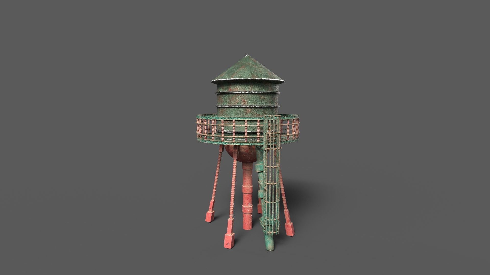 Water Tank 3D model | CGTrader
