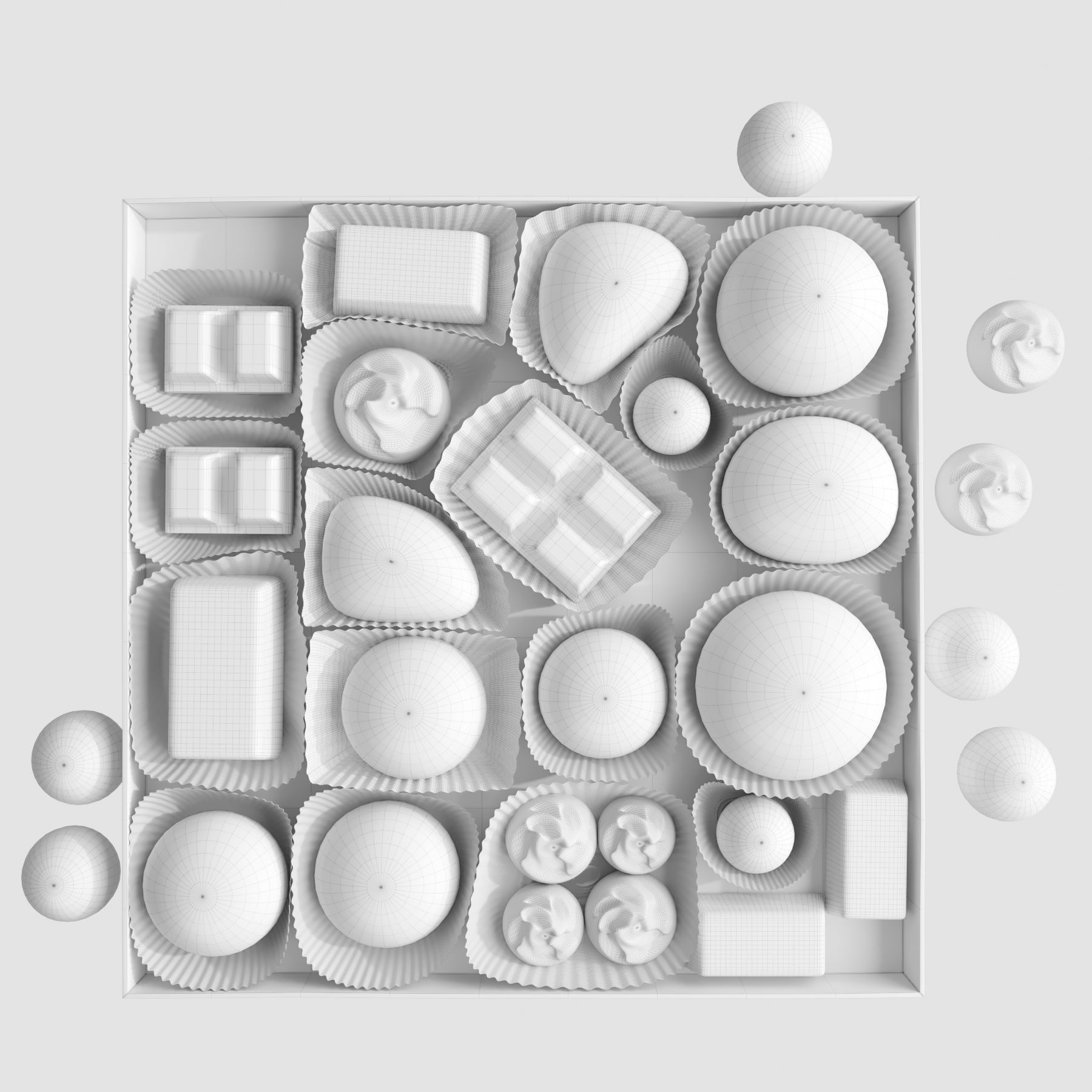 Candy box Sweets 3D model | CGTrader
