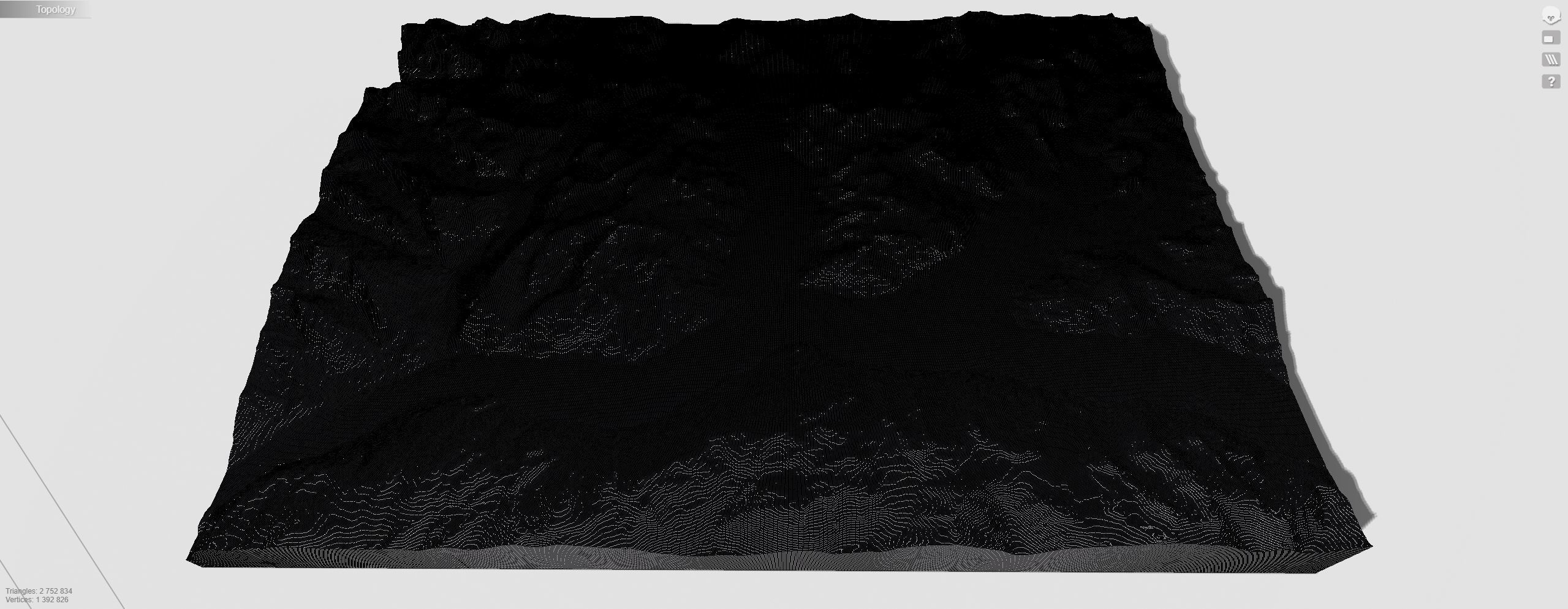 Mountain landscape Klinaklini glaiser 3D model | CGTrader