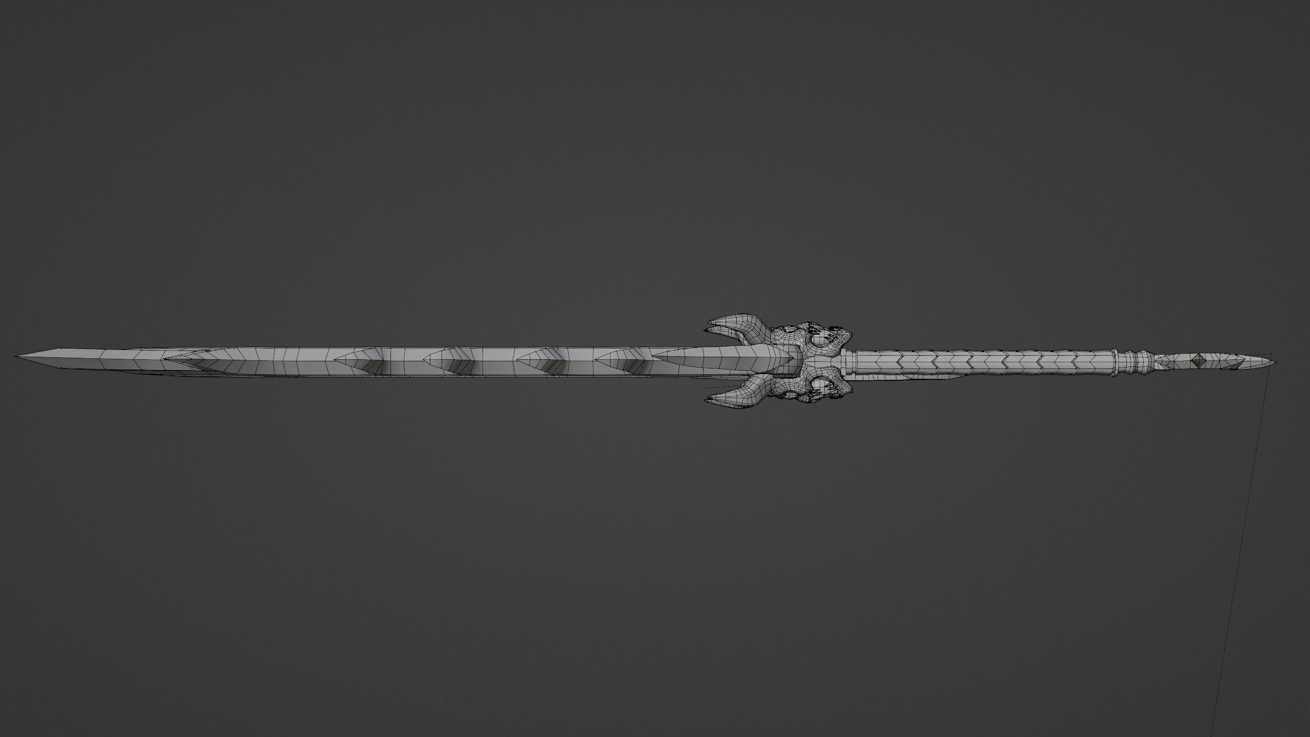 3D model Fantasy sword PBR VR / AR / low-poly | CGTrader