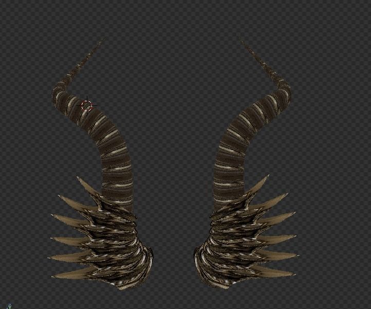 Demon Horns 3D model | CGTrader