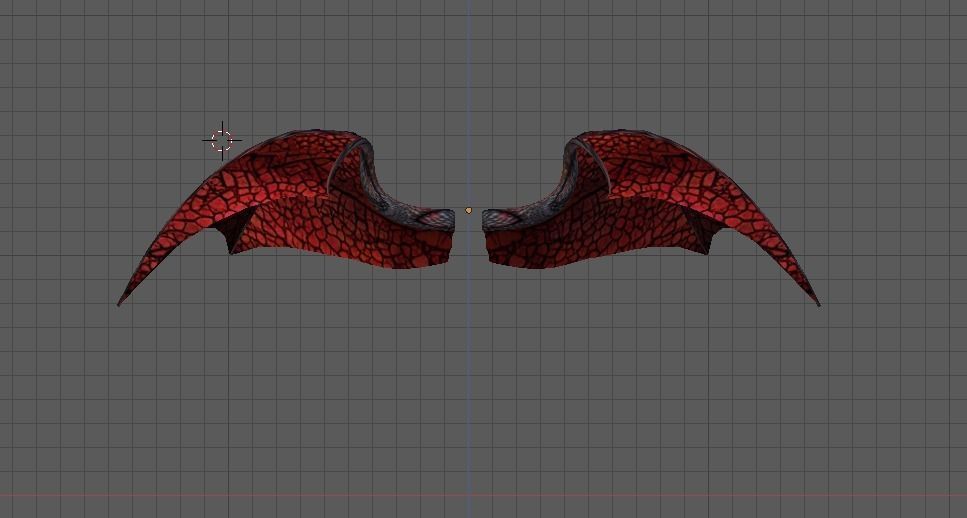 Wyvern Dragon Wings 3D model | CGTrader