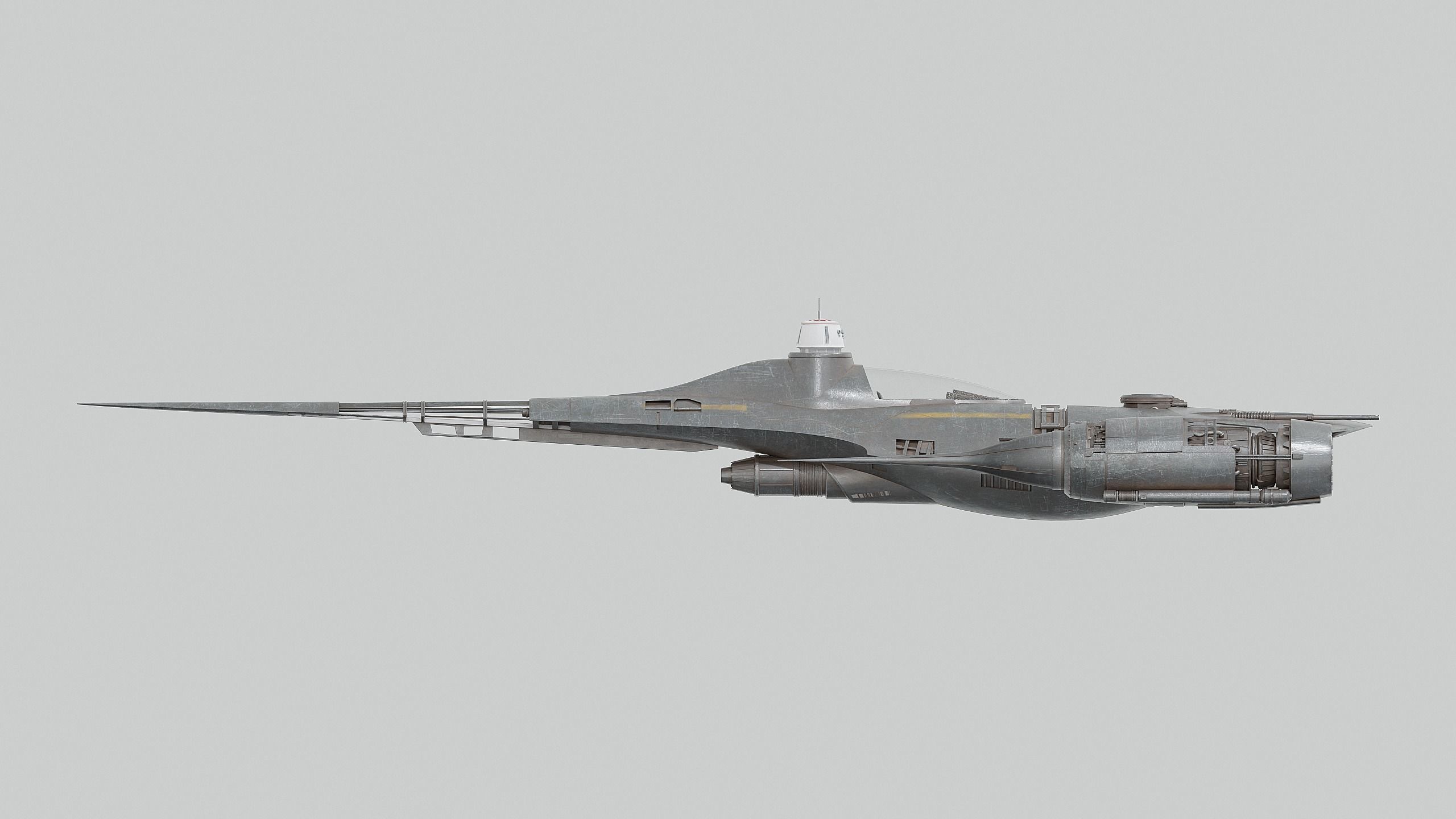 Din Djarin N-1 Starfighter - Star Wars Mandalorian 3D model | CGTrader