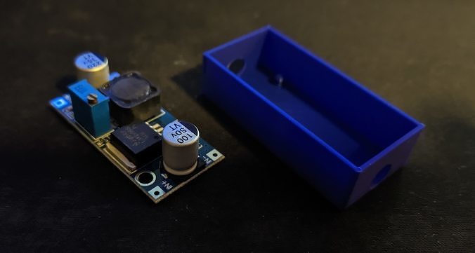 Buck Converter Cover free 3D model 3D printable | CGTrader