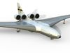 Lockheed CL-1201 nuclear powered aircraft 3D model | CGTrader