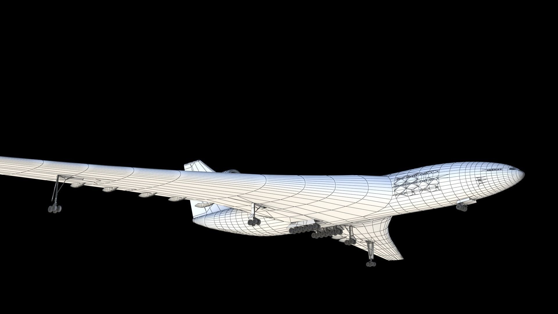 Lockheed CL-1201 nuclear powered aircraft 3D model | CGTrader