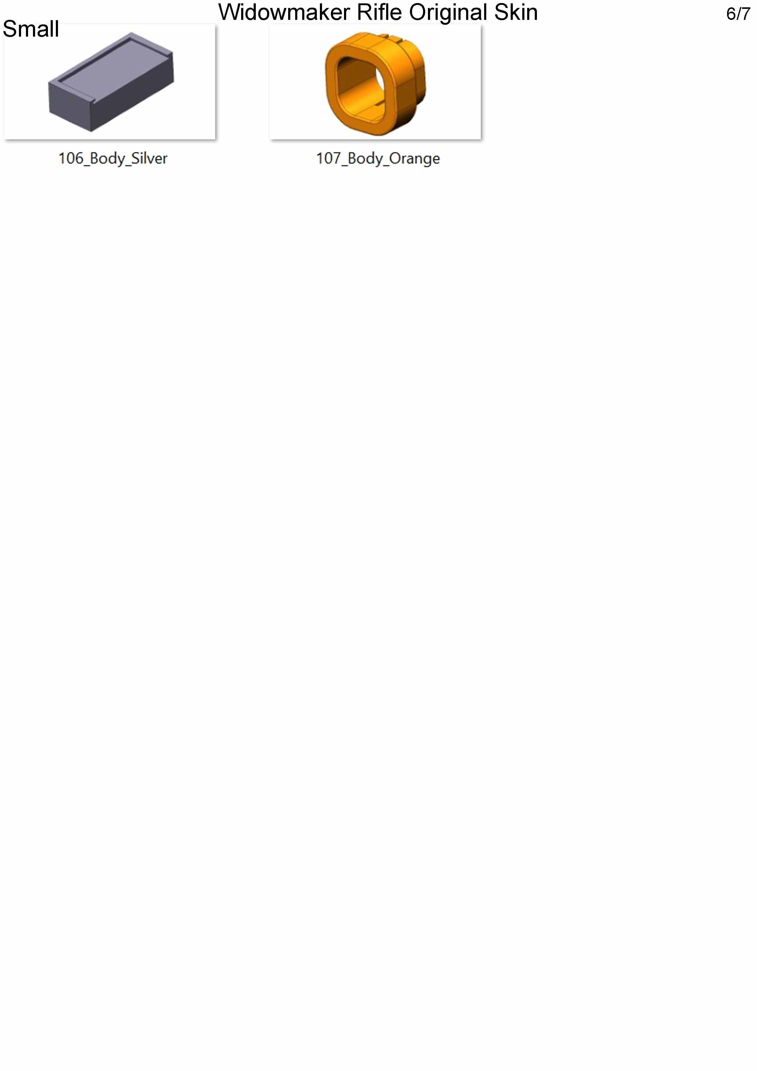 Widowmaker Original Skin - Overwatch - Printable - STL 3D model 3D ...