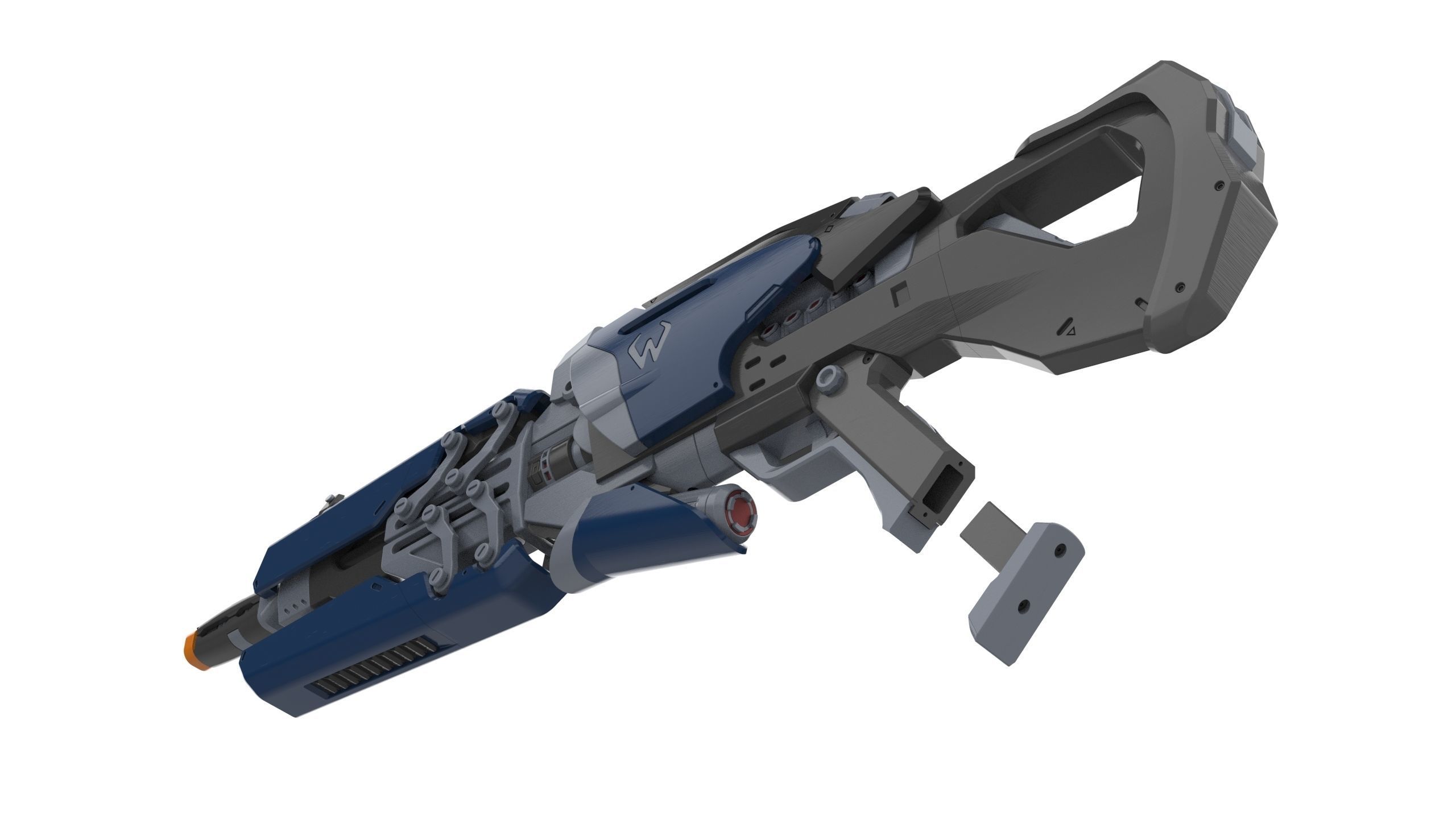 Widowmaker Original Skin - Overwatch - Printable - STL 3D model 3D ...