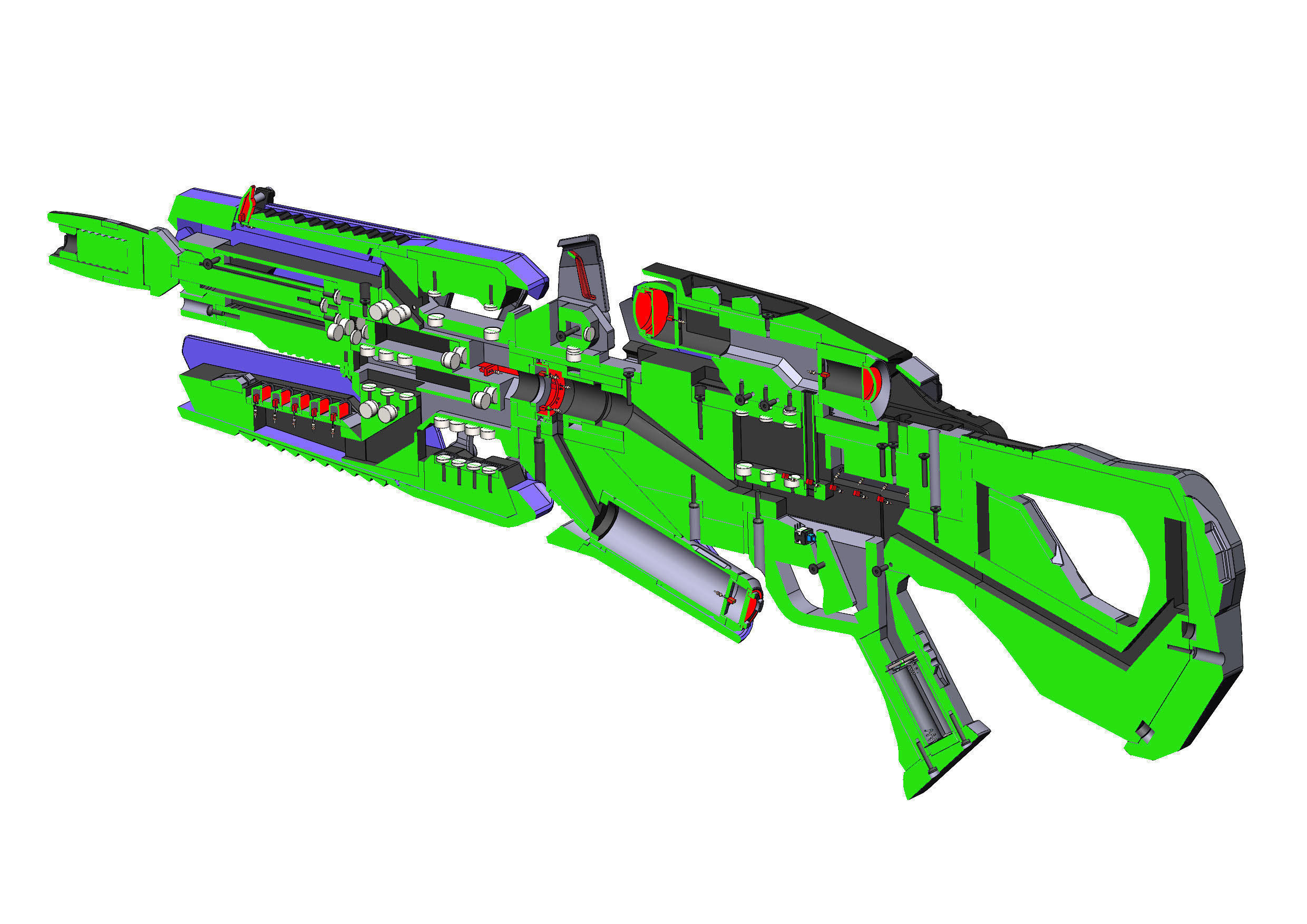 Widowmaker Original Skin - Overwatch - Printable - STL 3D model 3D ...