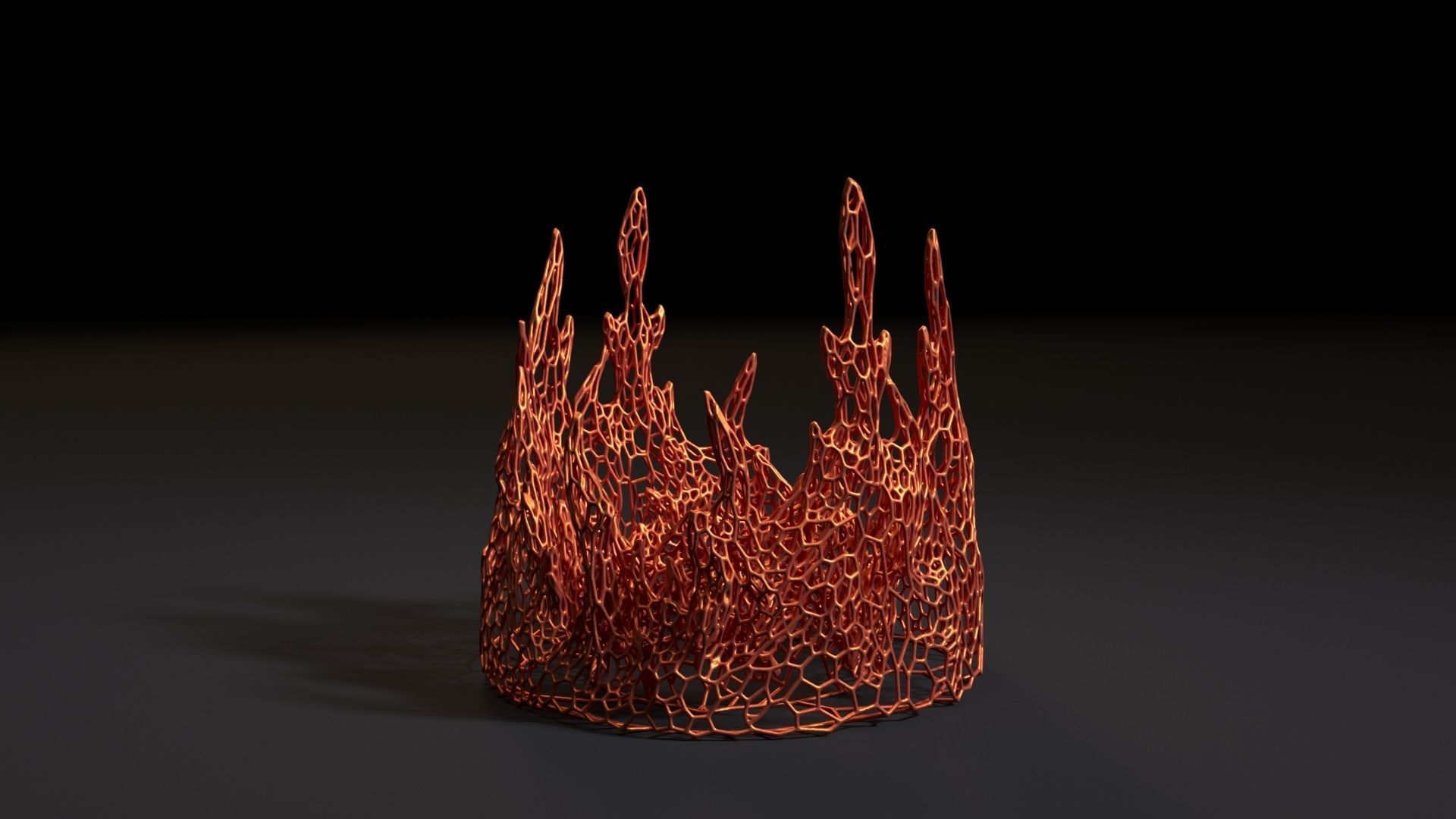 Fire flame 3D model 3D printable | CGTrader
