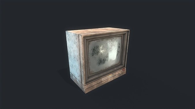 3D model Old Monitor VR / AR / low-poly | CGTrader