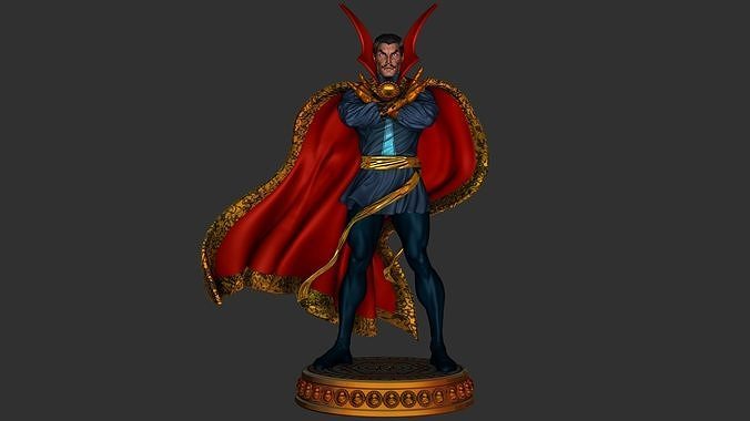 Dr Strange 3D model 3D printable | CGTrader