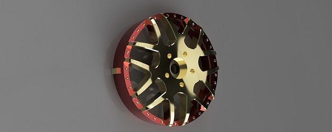 1-10 Scale RC Drift Wheel 326 Power KF Wheel 3D model 3D printable ...