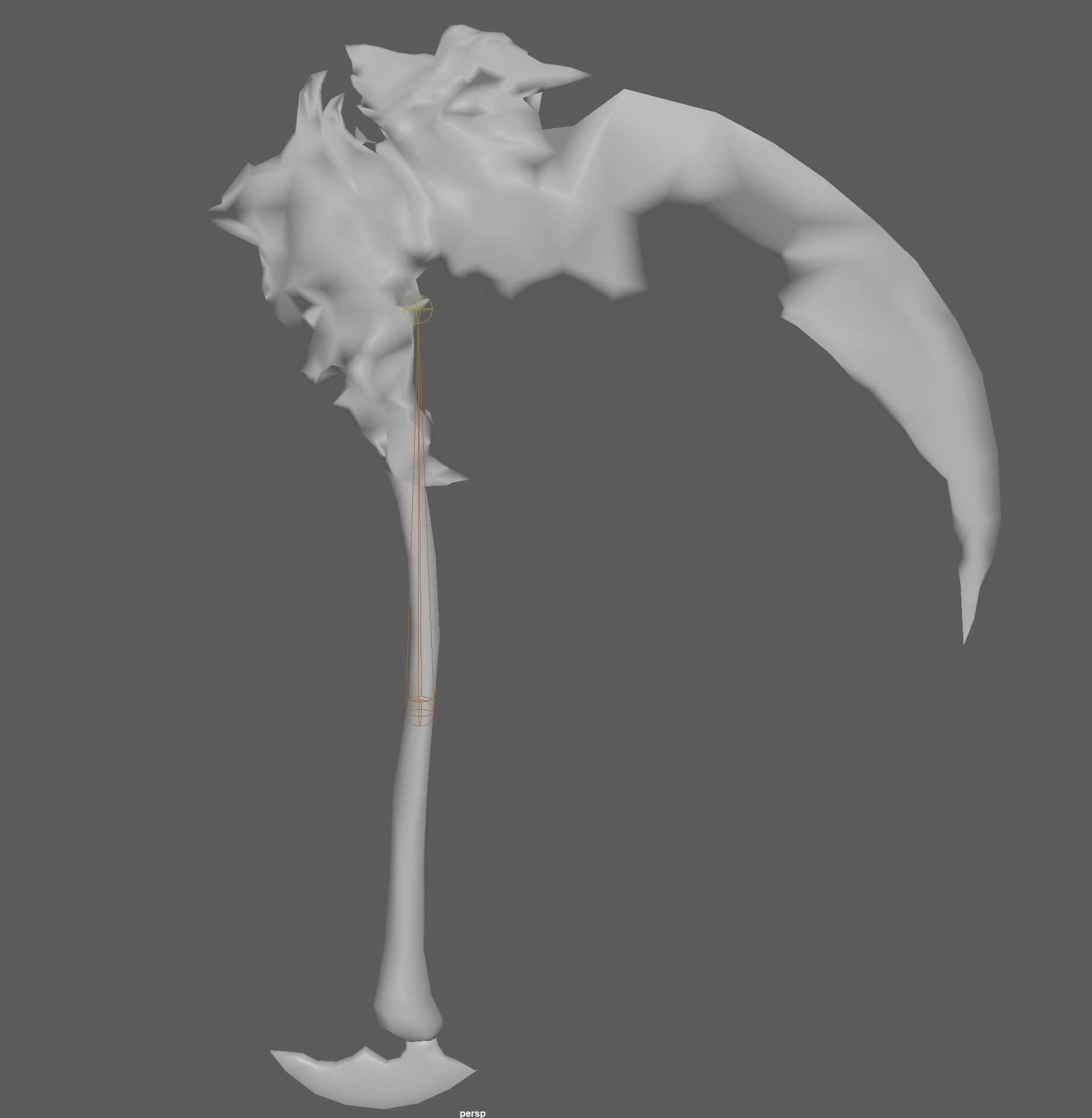3D model Fantasy Scythe Reaper Weapon VR / AR / low-poly | CGTrader
