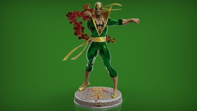 Iron Fist 3D model 3D printable | CGTrader