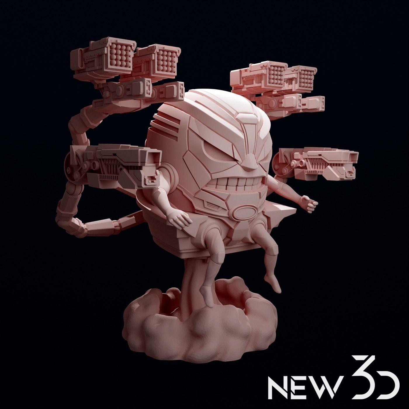 MODOK MODEL 3D ANT MAN AND THE WASP 3D model 3D printable | CGTrader