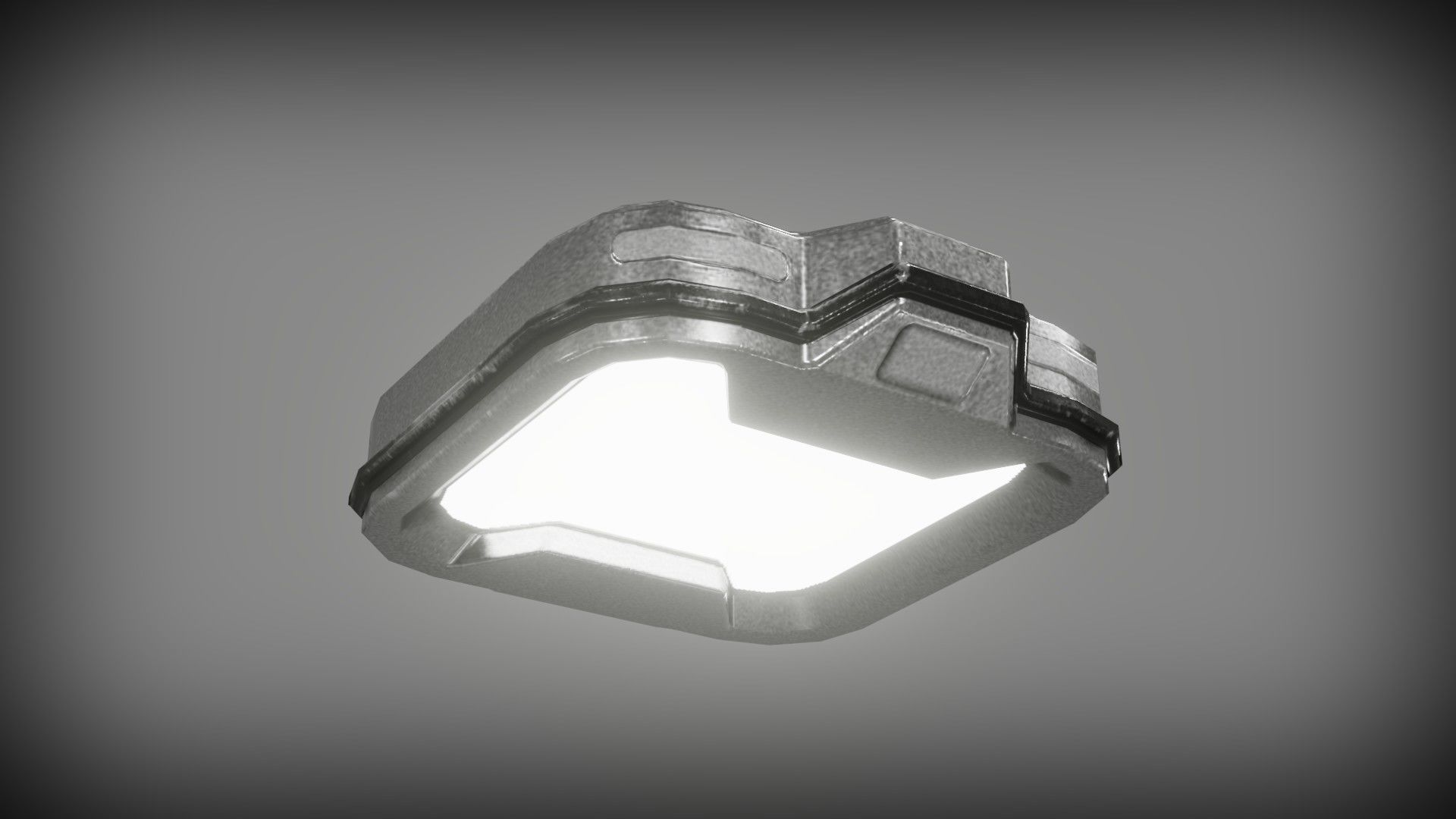 3D model Sci-fi lights VR / AR / low-poly | CGTrader