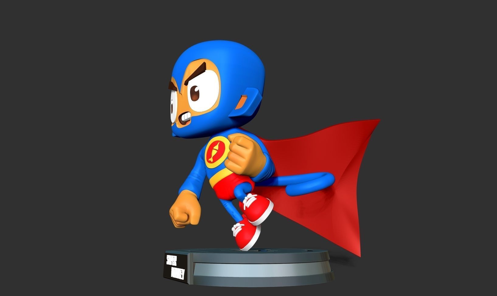 Super Monkey 3D model 3D printable | CGTrader