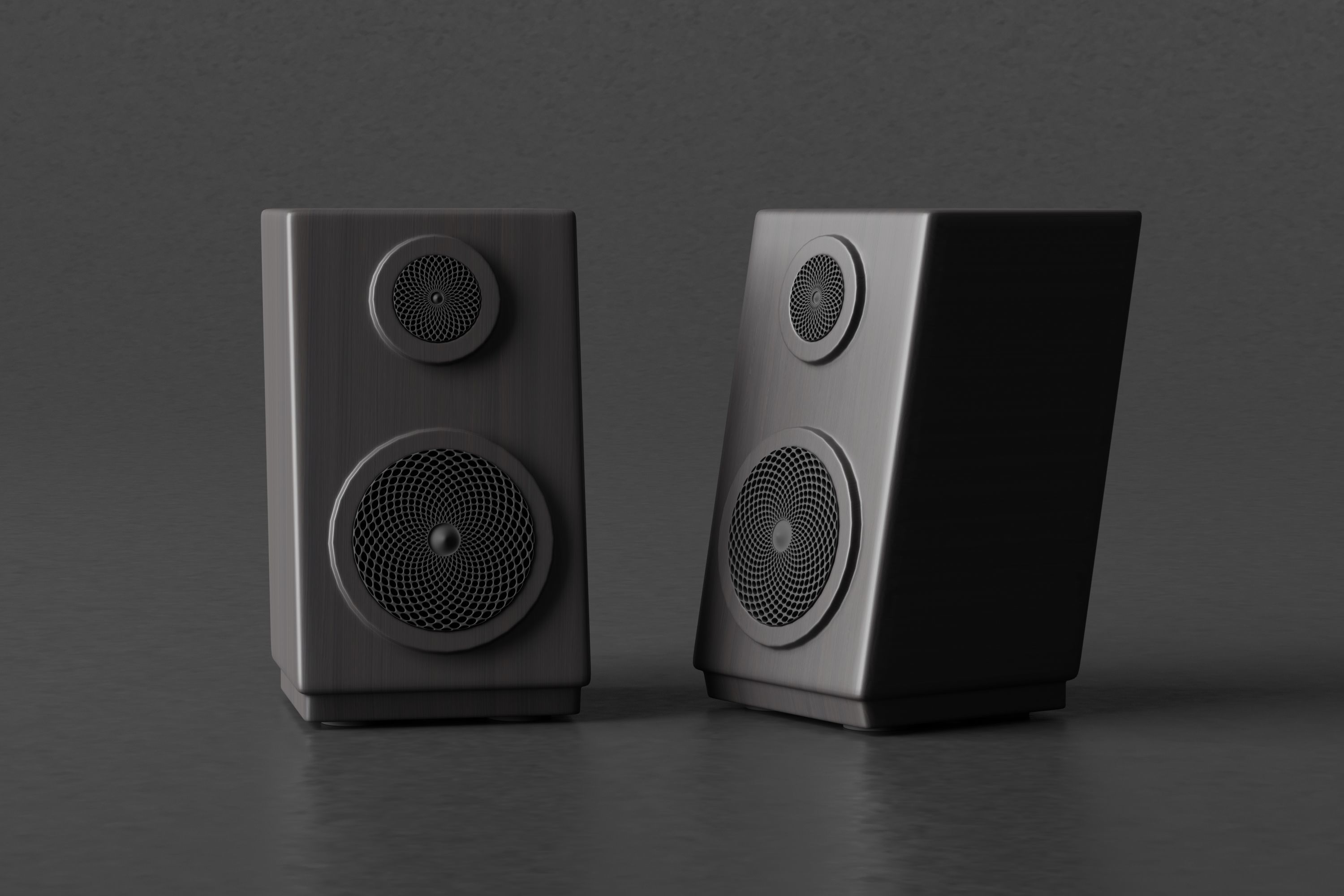 3D model Speakers or Studio Monitors VR / AR / low-poly | CGTrader
