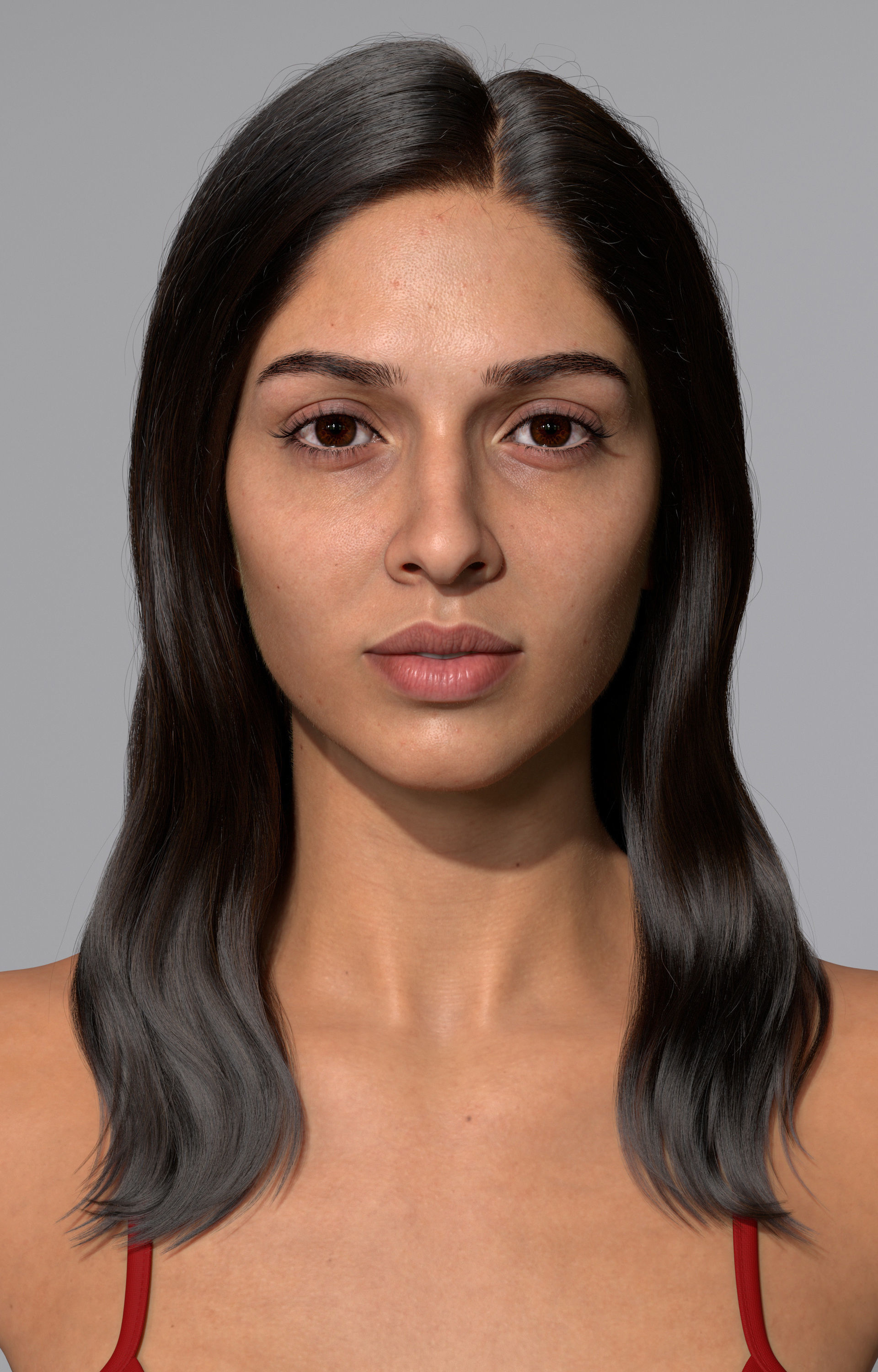 Full body Indian female 3d model 3D model | CGTrader