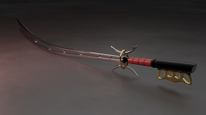 The spine splitter sword 3D model | CGTrader