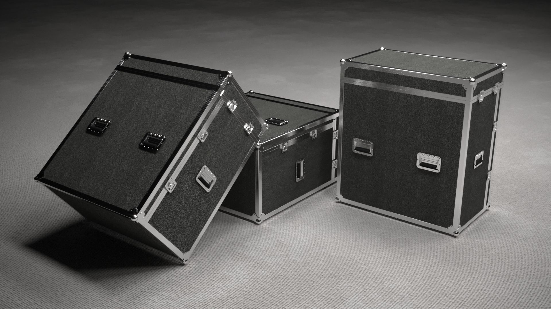Flightcase Case 3D model | CGTrader