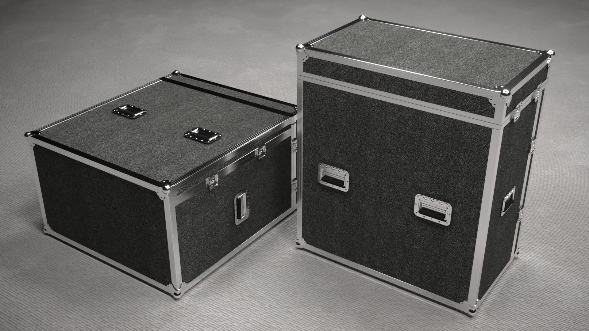 Flightcase Case 3D model | CGTrader