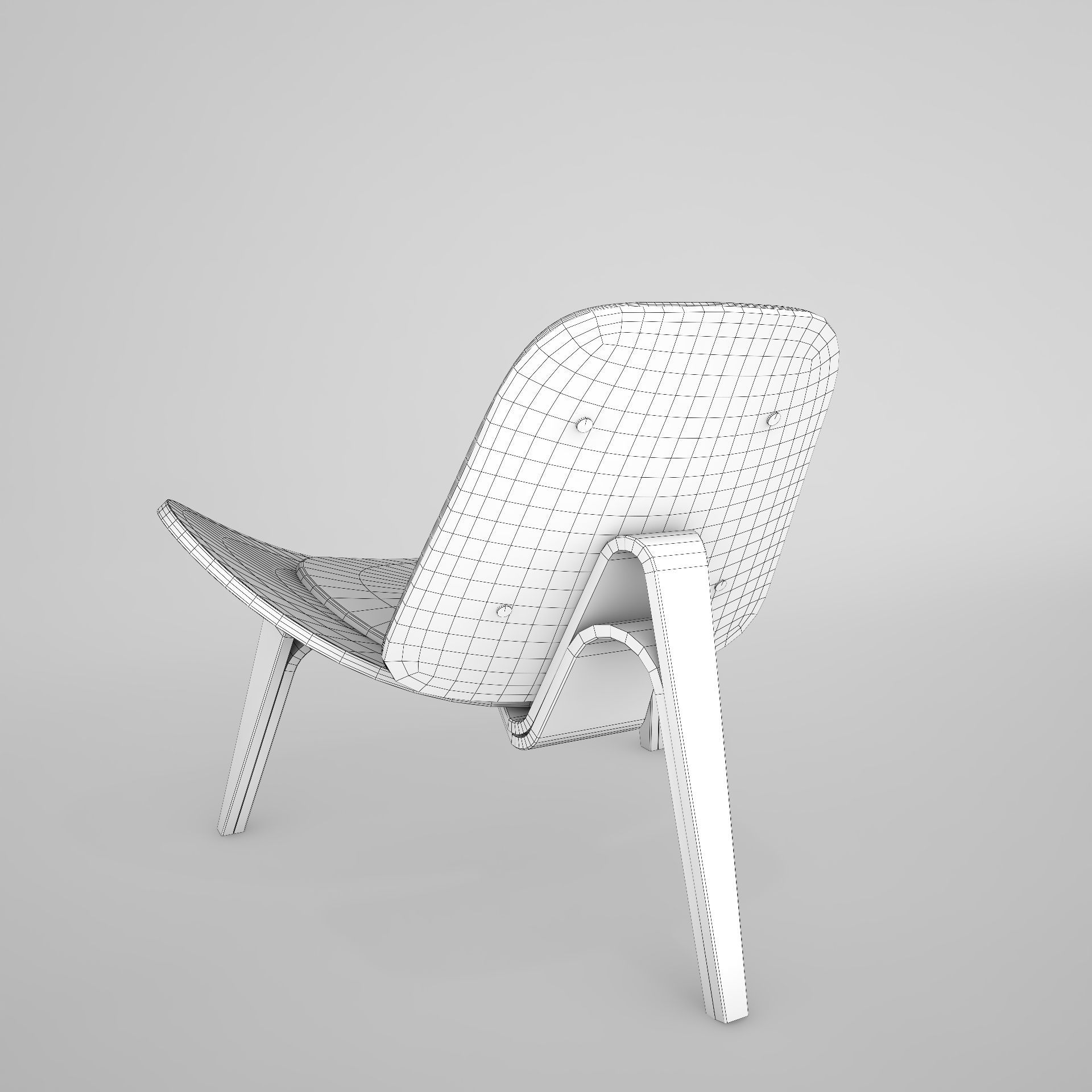 Eames Smiley Chair 3D model | CGTrader