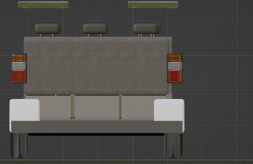 Mitsubishi L300 Inner and Outer Half 3d drawing 3D model | CGTrader