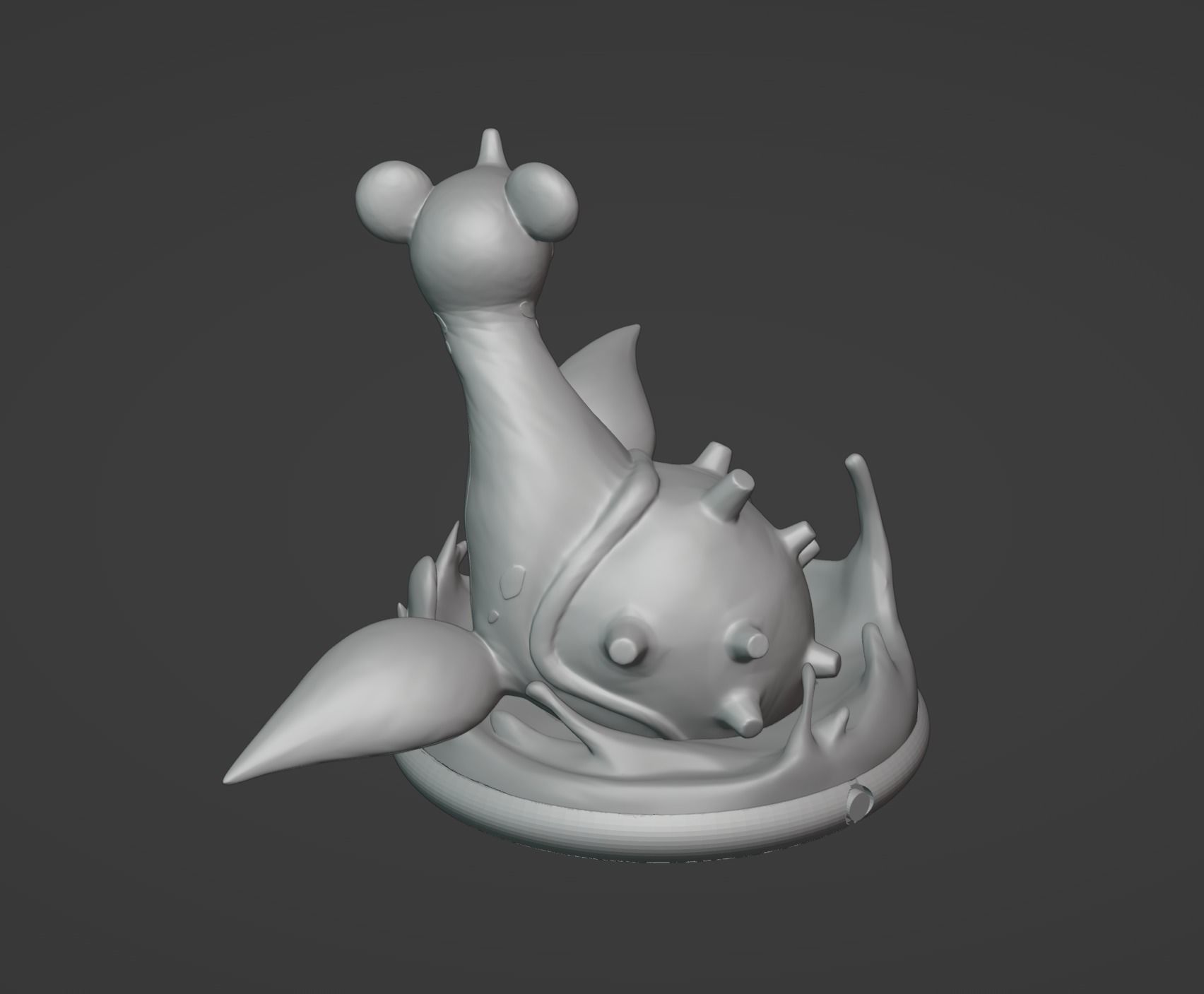 Lapras pokemon 3D print model 3D model 3D printable | CGTrader